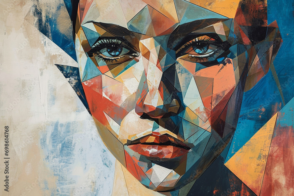 Metamorphic Portrait - A cubist take on portraiture, disassembling and ...