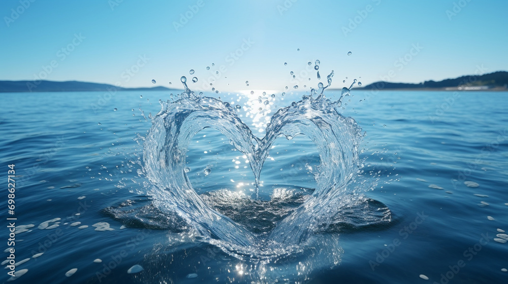 water splash isolated on white HD 8K wallpaper Stock Photographic Image ...