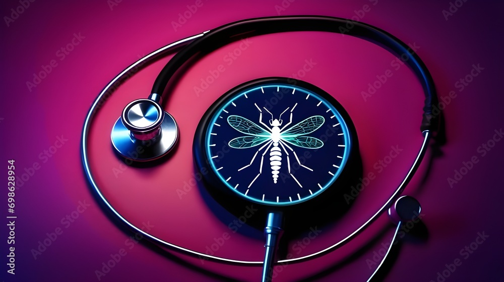 Graphic illustration for World Malaria Day for banner, Social media ...