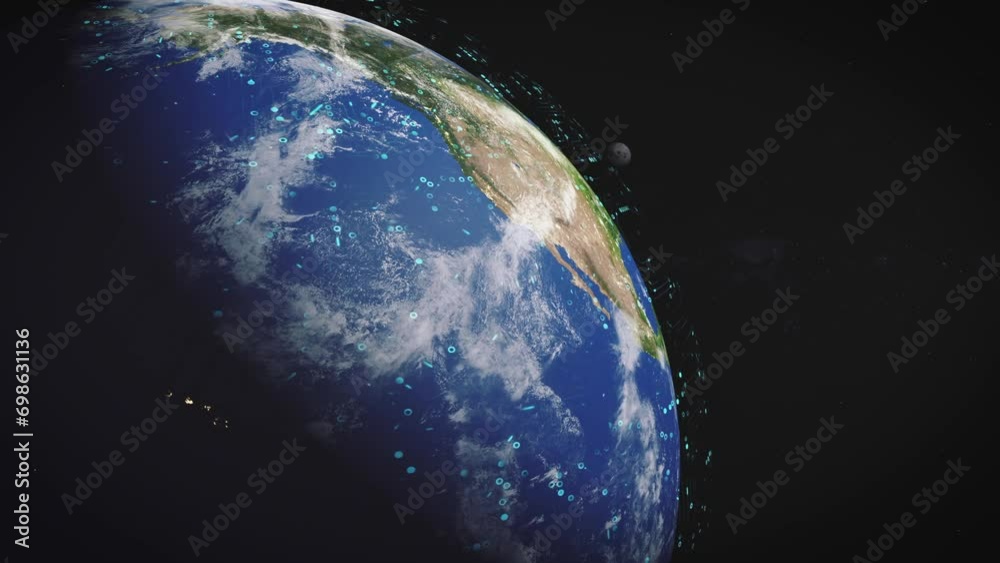 Animation, Earth, Planet, Graphics, Space, Backgrounds, Universe ...