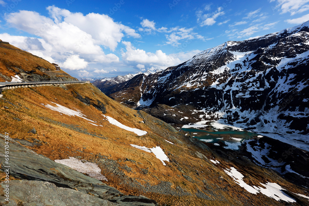 Grossglockner High Alpine Road, German: Alpine landscape from the ...