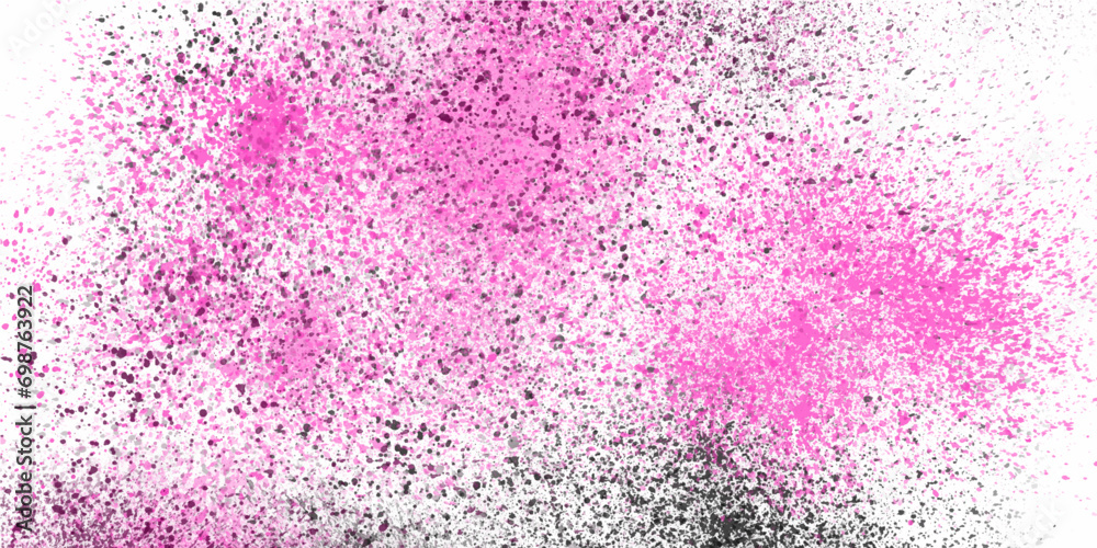 Pink splash paint.wall background grain surface,water ink aquarelle ...