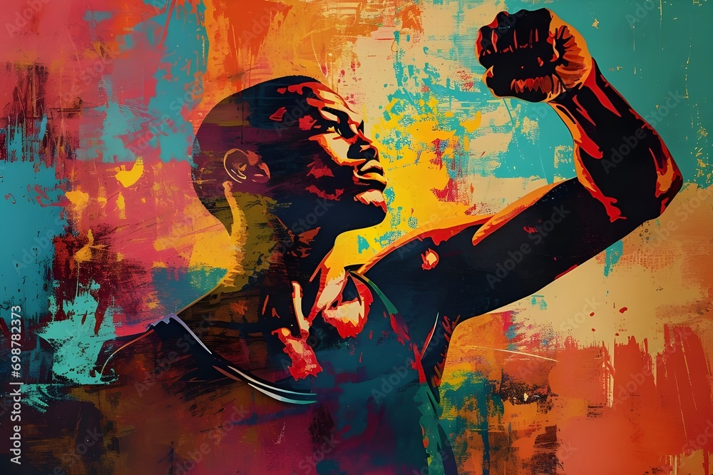 Black African American empowerment, resistance to inequality on the ...