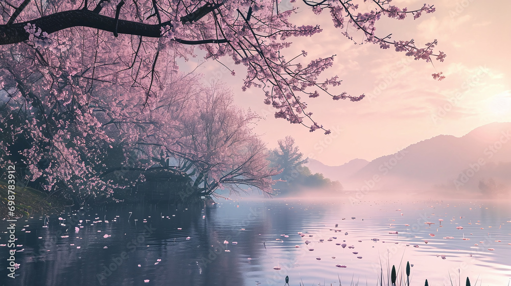 Dreamy Aesthetic Wallpaper with Soft Pastel Colors and a Peaceful ...