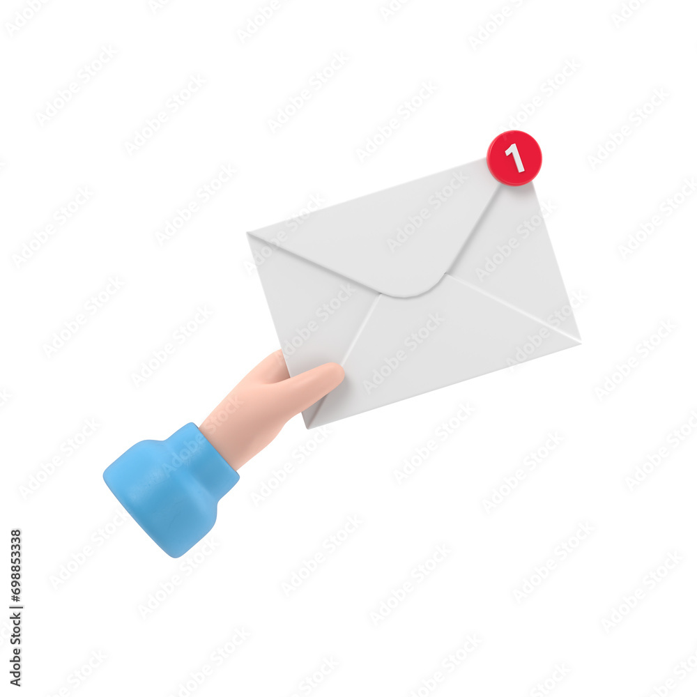 Received message concept. New,email incoming message,sms. Mail delivery ...