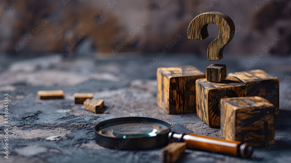 Foto de Problems and root cause analysis concept. Defining of problems ...