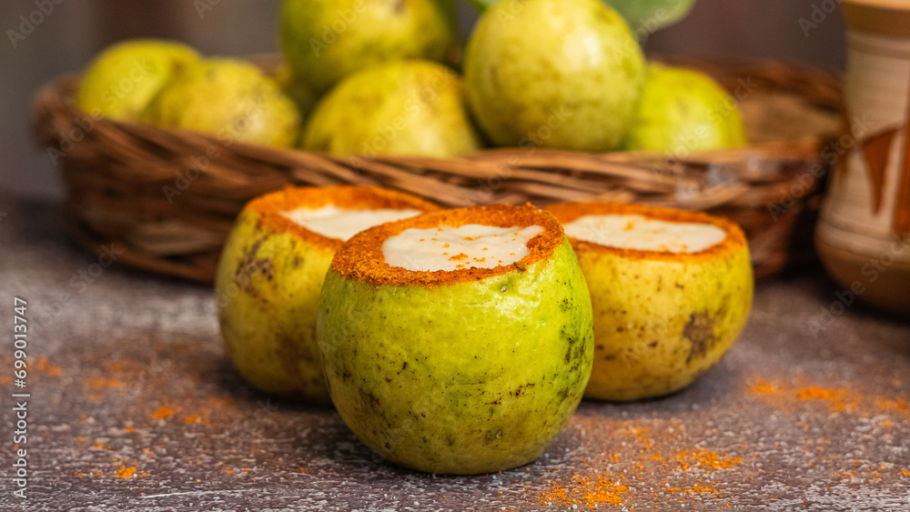 Guava Mocktail A refreshing chilled beverage made by mixing guava, salt ...