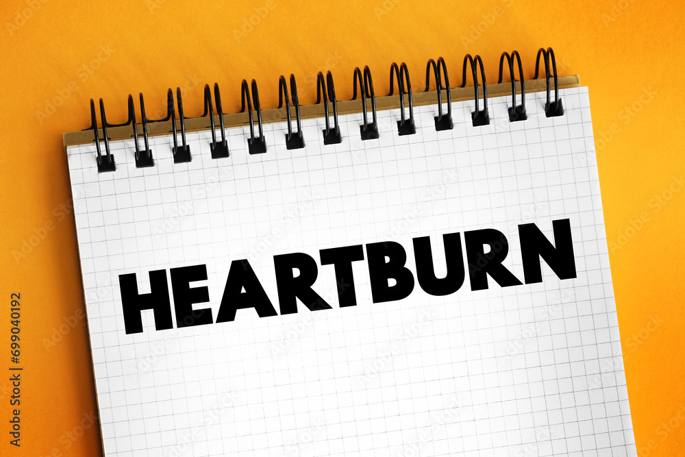 Heartburn is a burning feeling in the chest caused by stomach acid ...