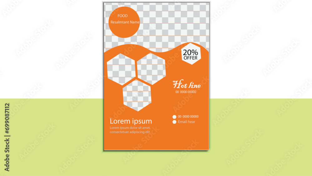 Food flyer design services within 2 days freelancer vector templater ...