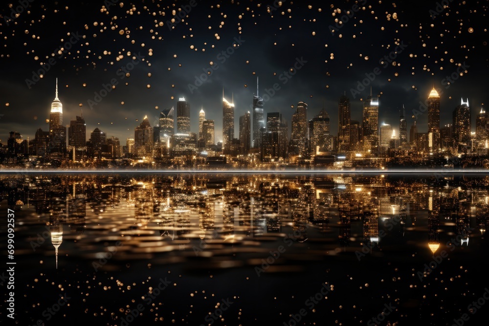 building, night, architecture, city, light, sky, skyscraper, skyline ...