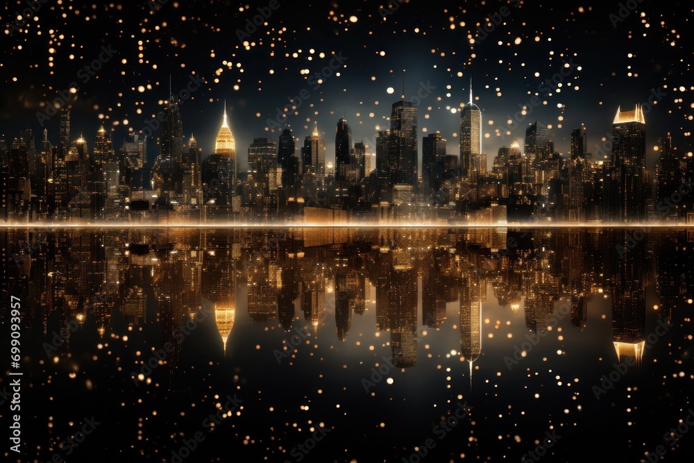 building, night, architecture, city, light, sky, skyscraper, skyline ...