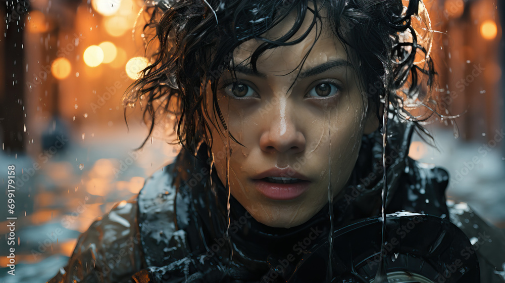 Portrait of a Woman in a Flooded Landscape: Illustrating the Impact of ...