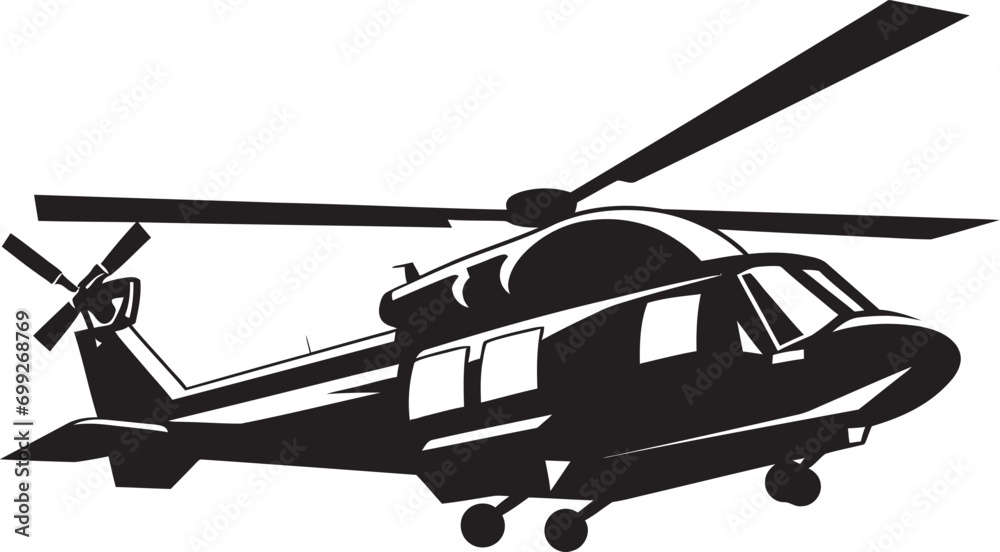 Tactical Huey Military Chopper Symbol Militant Airborne Army Copter ...