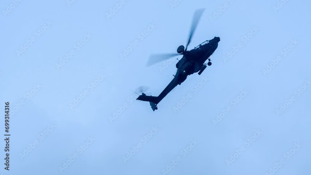 British army Boeing Apache Attack helicopter gunship AH64E (AH-64E ...