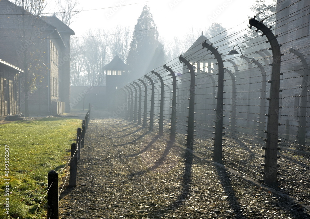 GERMAN NAZI CONCENTRATION CAMP Auschwitz KL Birkenau, UNESCO site ...