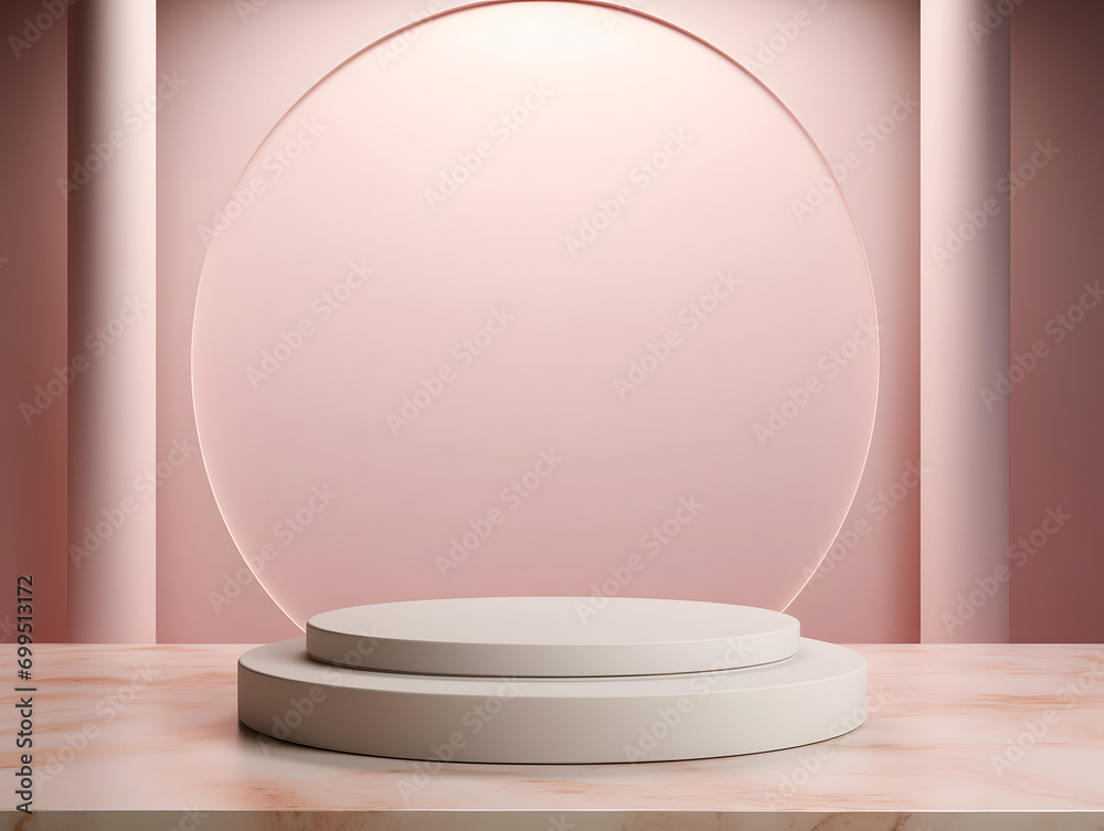 3D product podium studio Mockup for showcase presentation mockup ...