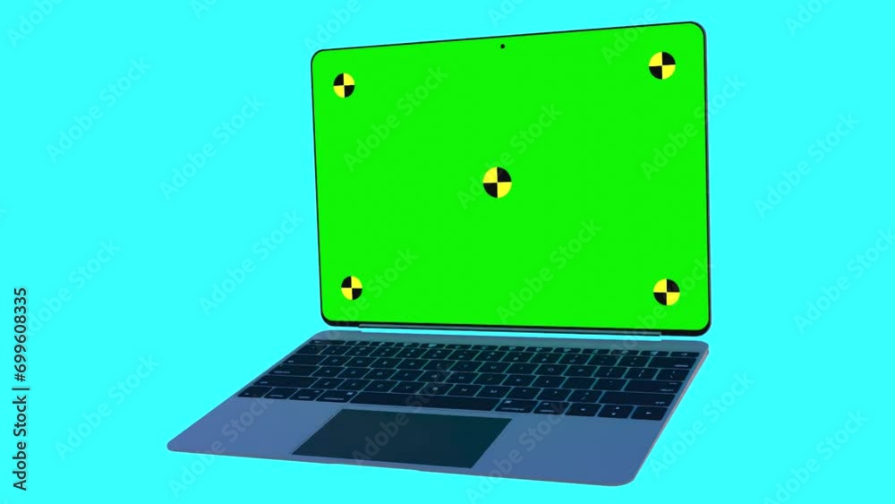 Laptop Screen Animated Mockup for Application or Website Presentation ...