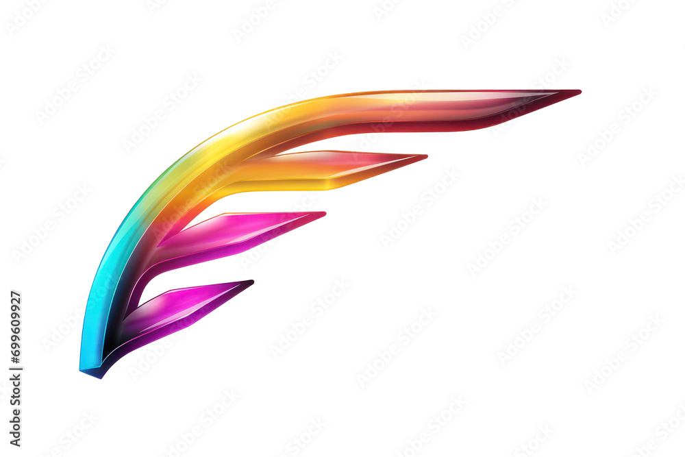 3d cartoon vector arrow object on transparent background Stock ...