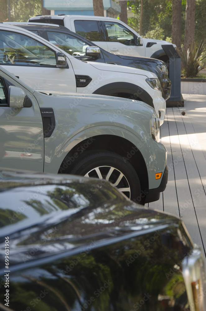 Carilo, Buenos Aires, Argentina - December 30, 2022: Ford pickup trucks ...