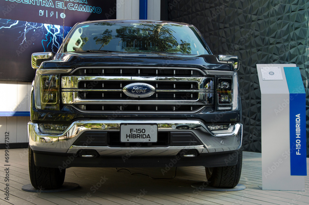 Carilo, Buenos Aires, Argentina - December 30, 2022: Ford 150 hybrid ...
