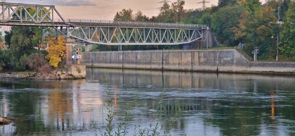 Passau, Germany September 2023.water chamber Lock on River Danube in ...