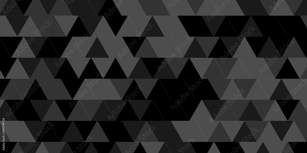 Black and gray square triangle tiles pattern mosaic background. Modern ...