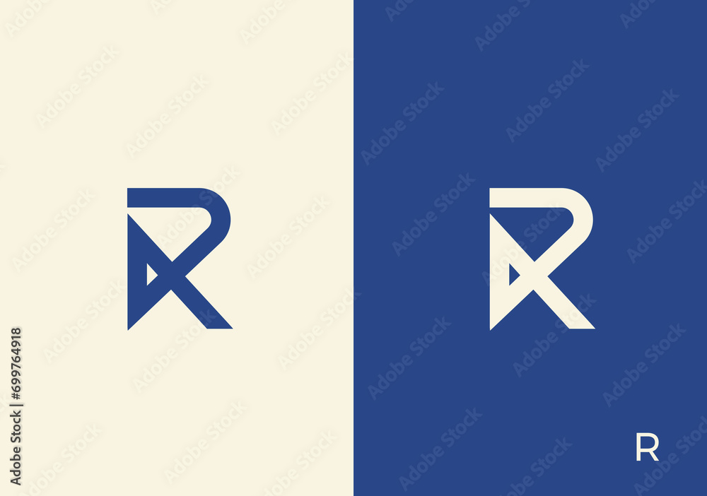 r vector file logo template, logo. r Letter. r logo mark. template ...