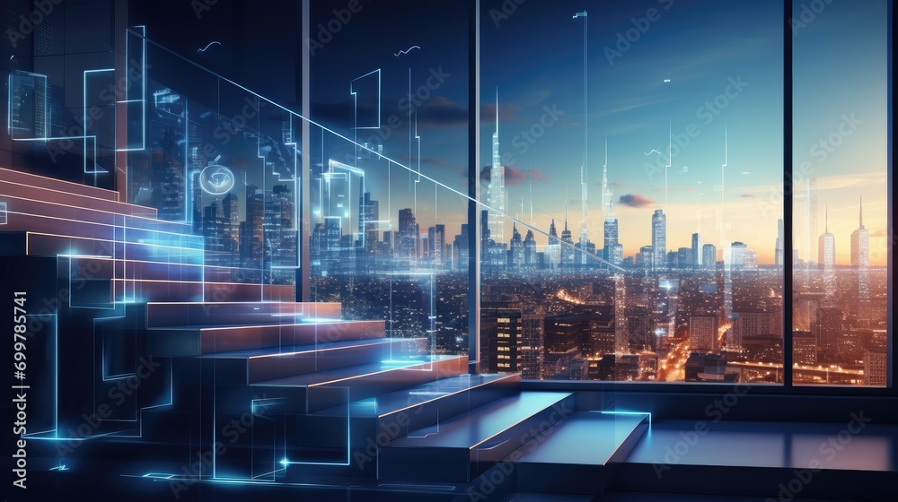 Futuristic technology background, Modern Professional Business and ...