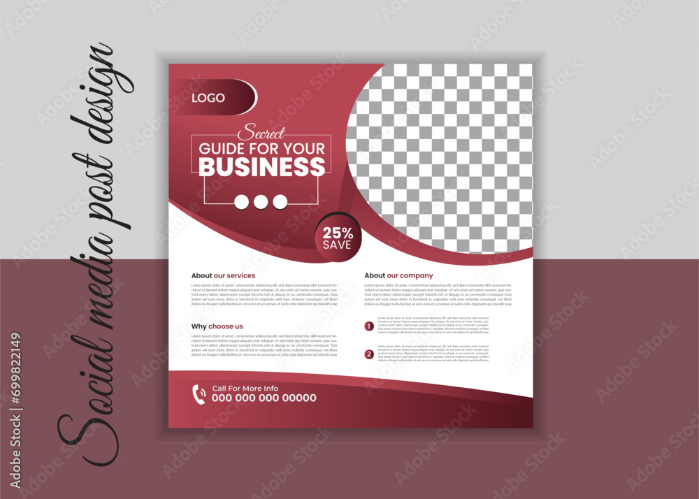 Business social media post Corporate social poster design. Template ...