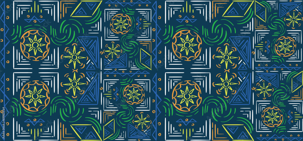 Native American ethnic pattern for design Stock Vector | Adobe Stock