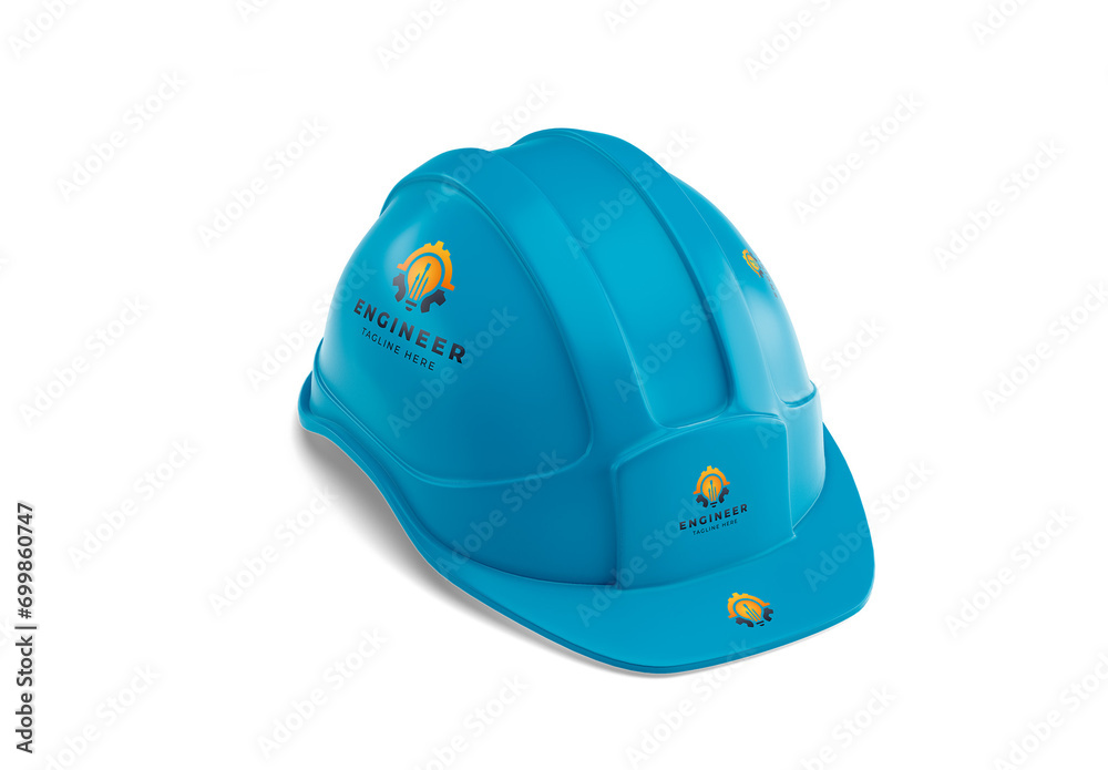 Construction Helmet Mockup Stock Template | Adobe Stock