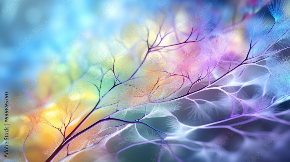 The convergence of a rainbow spectrum of knowledge, each color ...