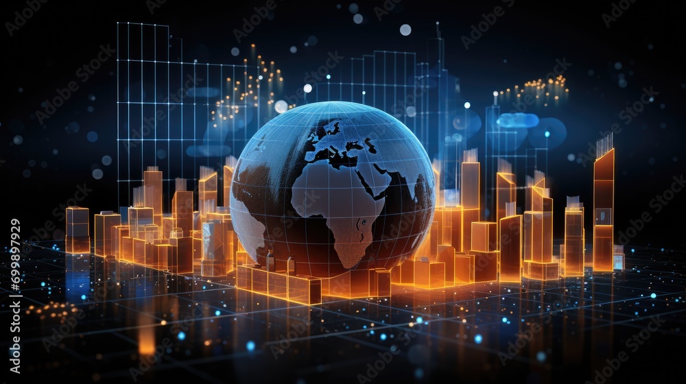 Professional presentation background and modern business and corporate ...