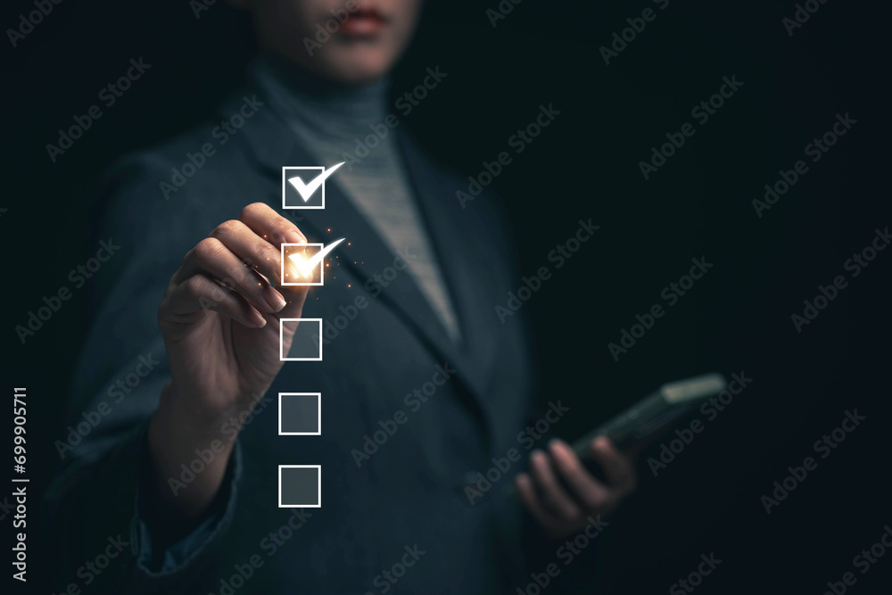 Reviewing and completing online survey forms document management system ...