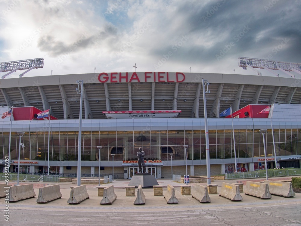 GEHA Field at Arrowhead Stadium in Kansas City Stock Photo | Adobe Stock