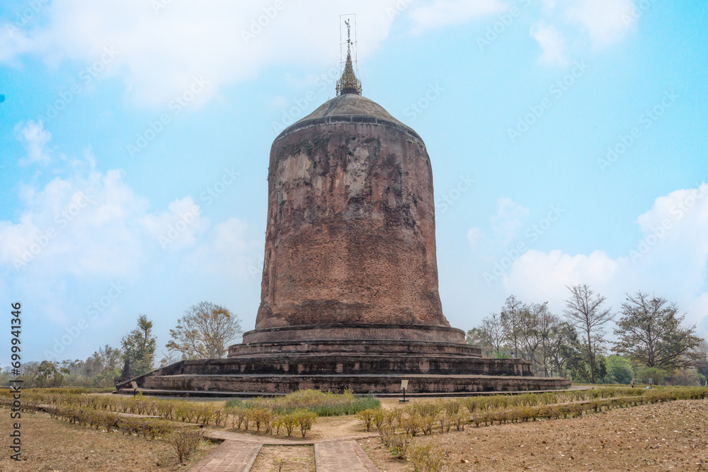 Poster Bawbawgyi Stupa at Sri Ksetra, Ancient Pyu City, UNESCO Site ...