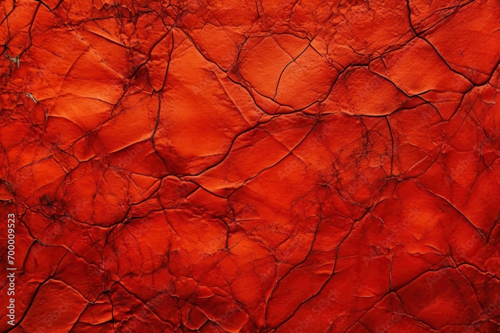 design space copy background red paper crumpled rough looks it close ...