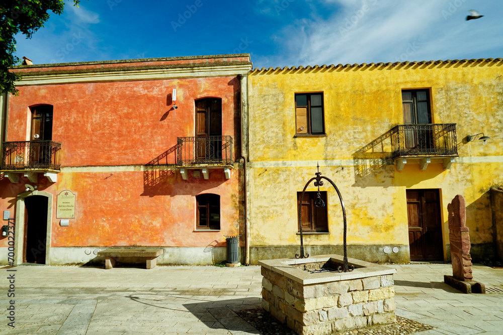 L'antico borgo di Tratalias con la bella Basilica di Santa Maria di ...