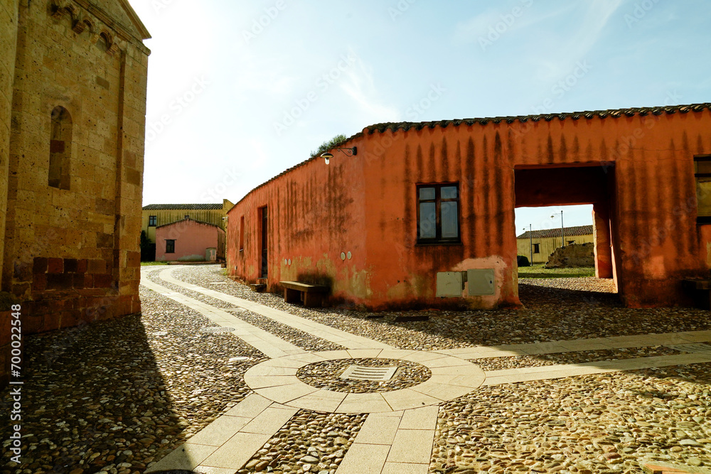 L'antico borgo di Tratalias con la bella Basilica di Santa Maria di ...
