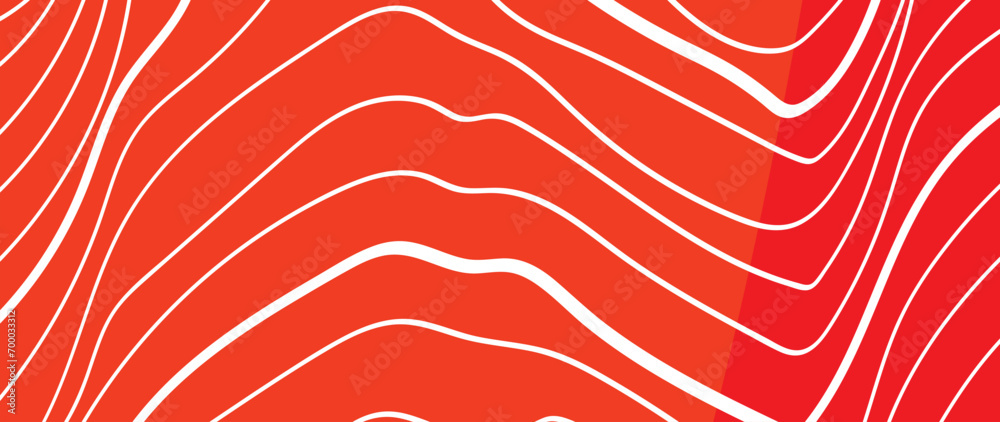 Salmon fillet pattern texture background vector. Abstract salmon meat ...