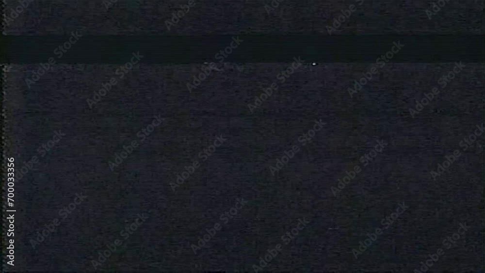 Flickering and Shifting VHS Static noise background, Glitch effect Bad ...