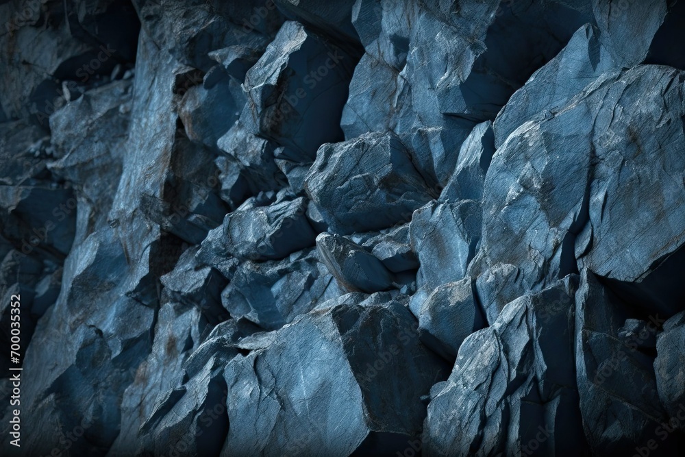 effect 3d texture rock volumetric blue texture stone rough combination ...