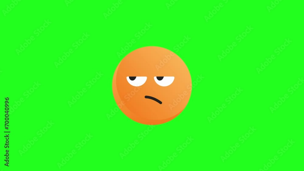 Animated Emoji Set. Alpha channel, on green screen transparent ...