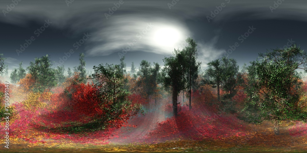 HDRI, environment map , Round panorama, spherical panorama, equidistant ...