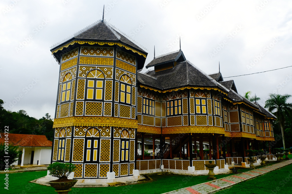 "Kuala Kangsar, Malaysia- December 16,2023: A picture of Istana ...