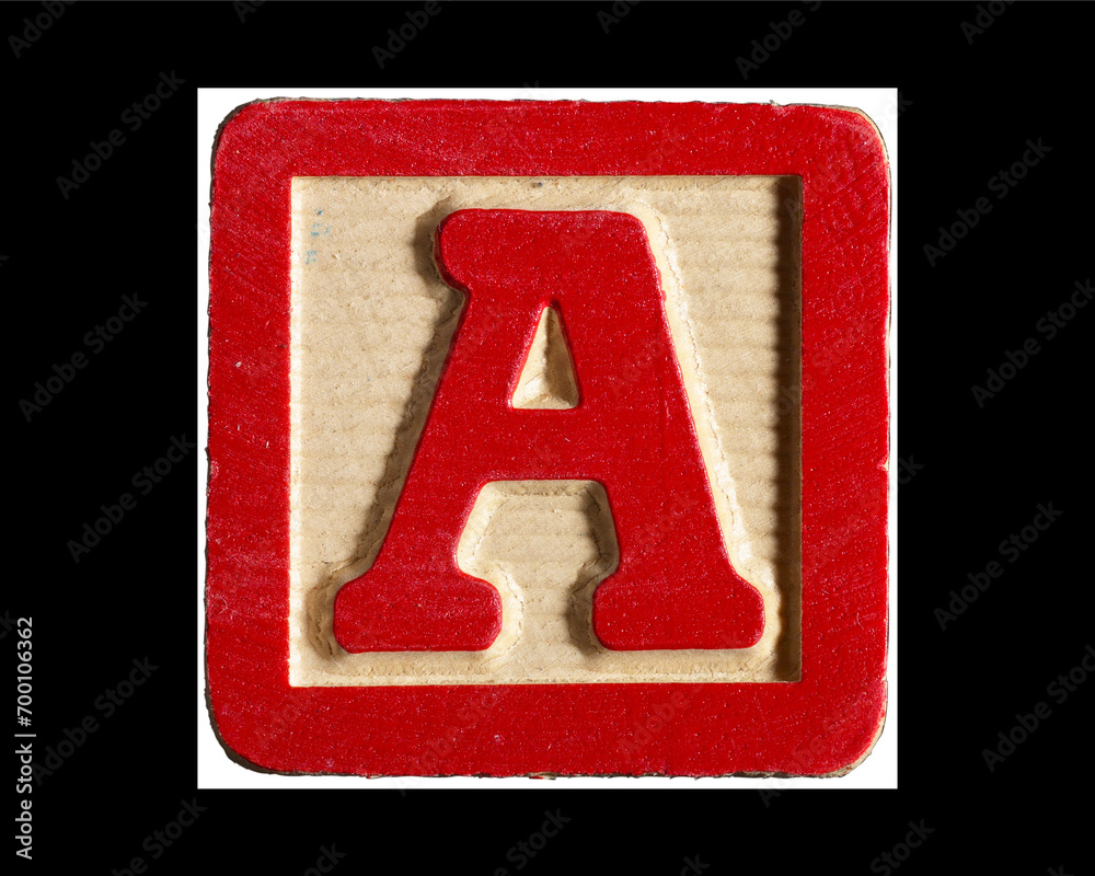 letter a and ā magazine cut out font, ransom letter, isolated collage ...