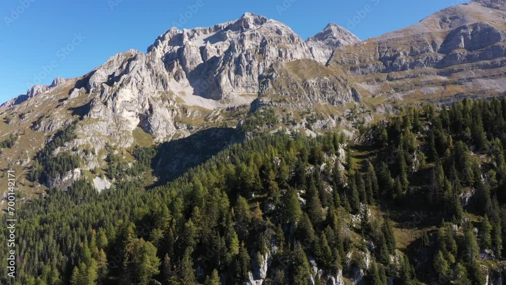 Vidéo Stock Summit Revelation: A 4K Drone Expedition to Cima Tosa's ...