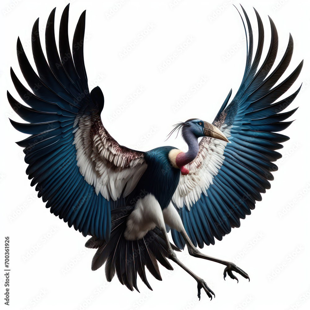 African Marabou stork - Leptoptilos crumenifer, Cigüeña marabú, Аист ...