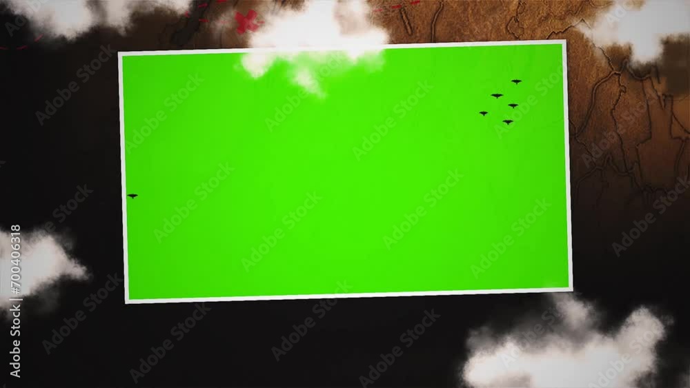 War Slideshow - Presentation - Green Screen Template, War Slideshow ...