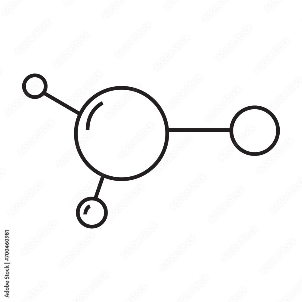 Nodes Icon.Connected nodes icon, linear design of topology. Nodes ... Nodes Icon.Connected nodes icon, linear design of topology. Nodes ...